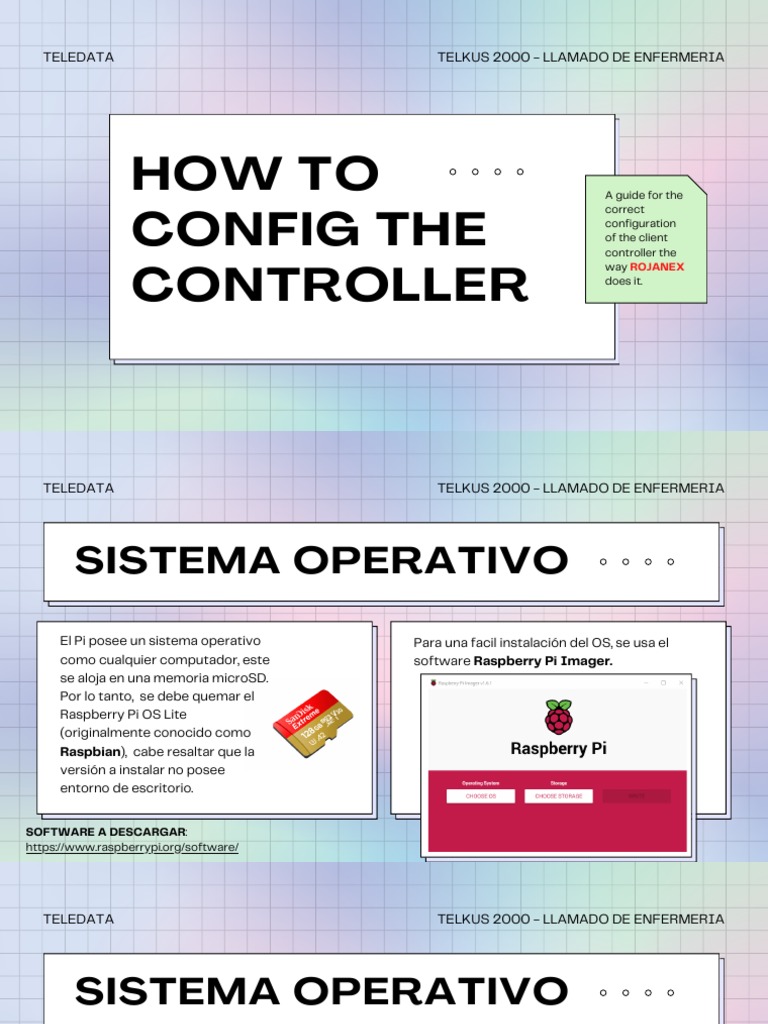 Guia Config Controladora | PDF | Archivo de computadora | Interfaz de ...