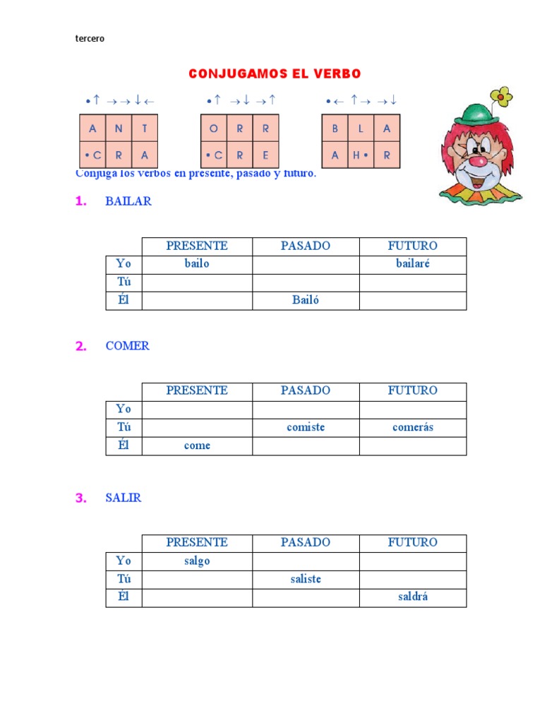 Conjugamos El Verbo | Descargar gratis PDF | Verbo | Mecánica del lenguaje