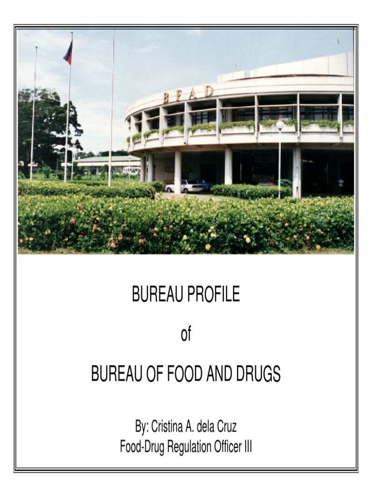BFAD's Role in Ensuring Food and Drug Safety | PDF | Food And Drug ...