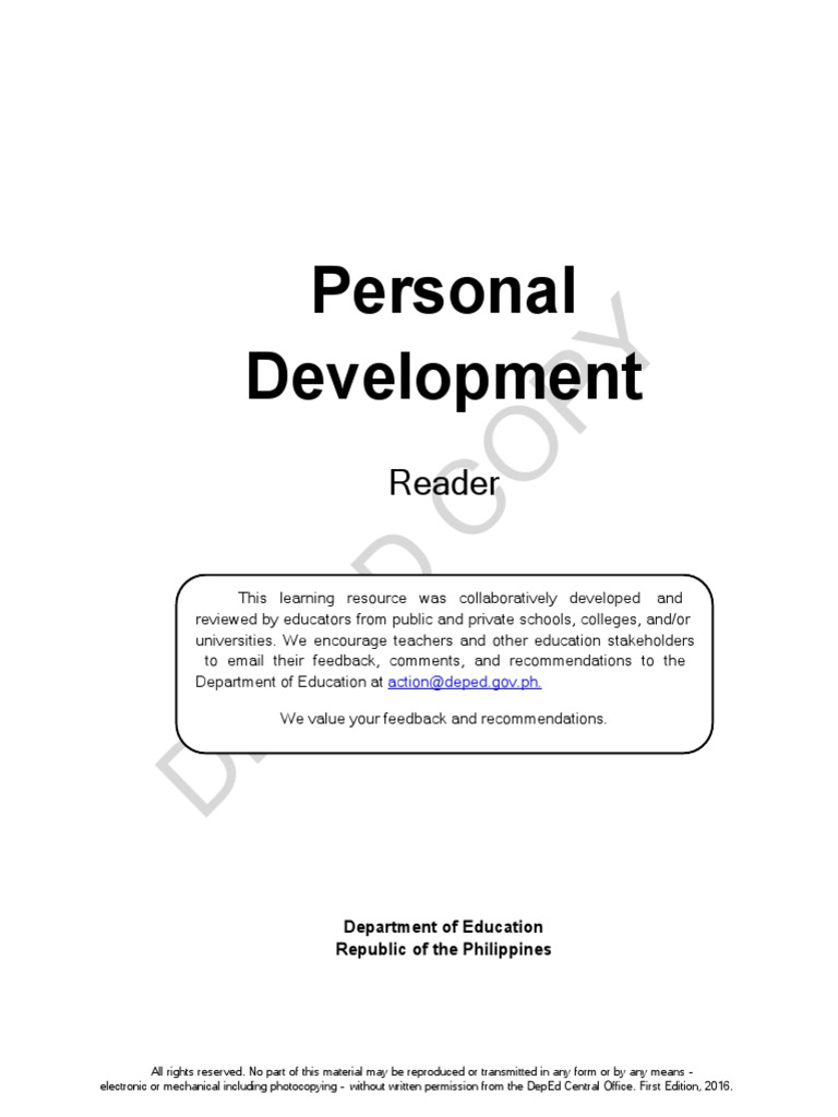 Perdev - Complete Module | PDF | Disciplines | Feeling