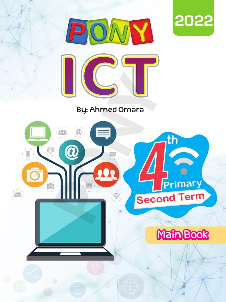 بوني - تكنولوجيا لغات - 4 ب - ترم 2 - ذاكرولي | PDF | Educational Technology | Computing