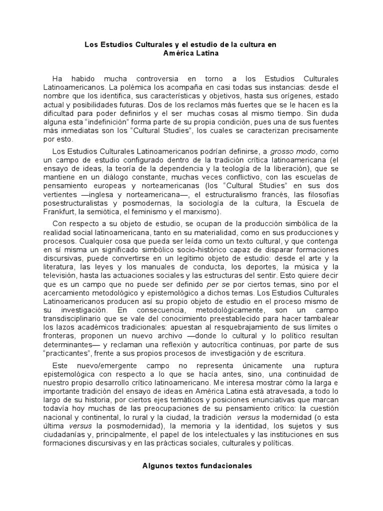 Alicia Ríos | PDF | America latina | Ensayos