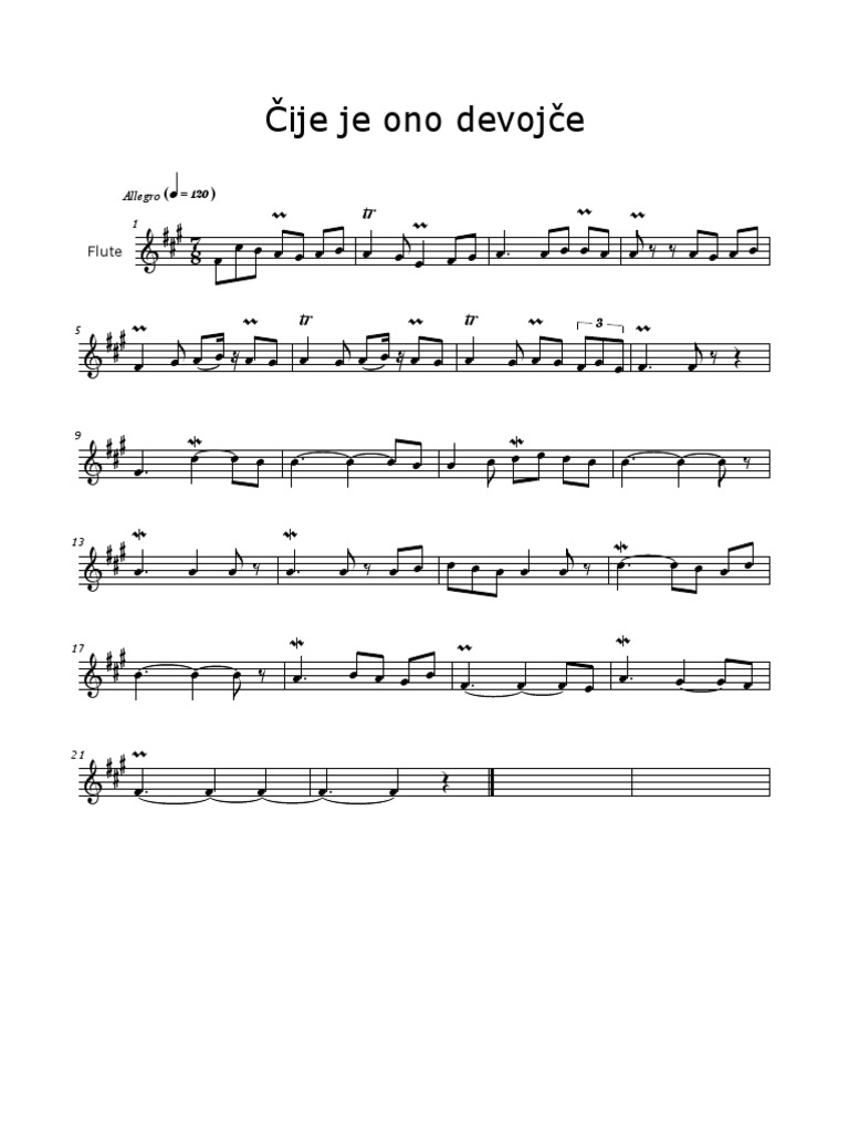 Cije Je Ono Devojce | PDF