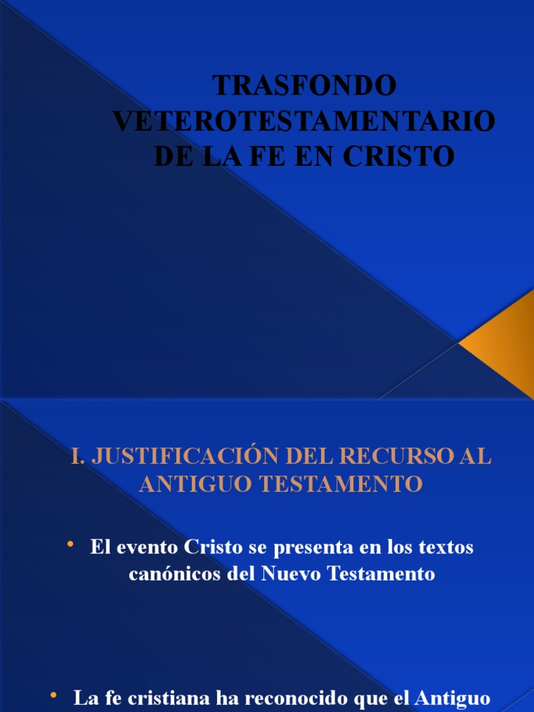 Mesianismo de Cristo en El Antiguo Testamento | PDF | Jesús | Biblia