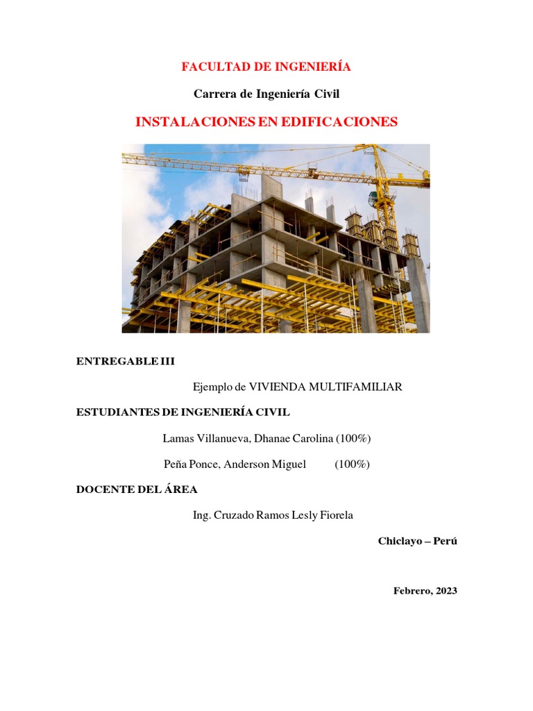Entregable 03 - Informe | PDF | Bomba | Agua