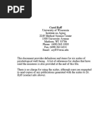 Self-Reflection and Insight Scale (Grant Et Al., 2002) | PDF | Thought ...