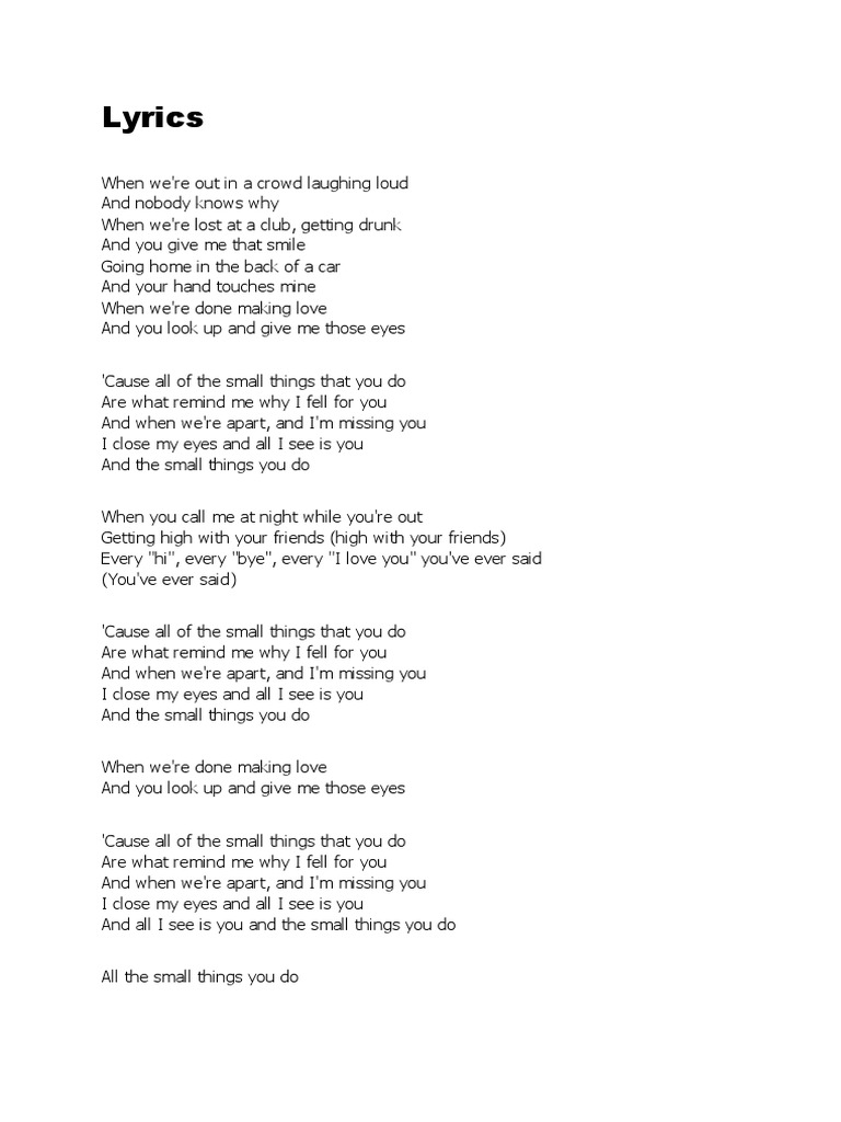 Those Eyes Lyrics in English and Spanish | PDF | Poetry