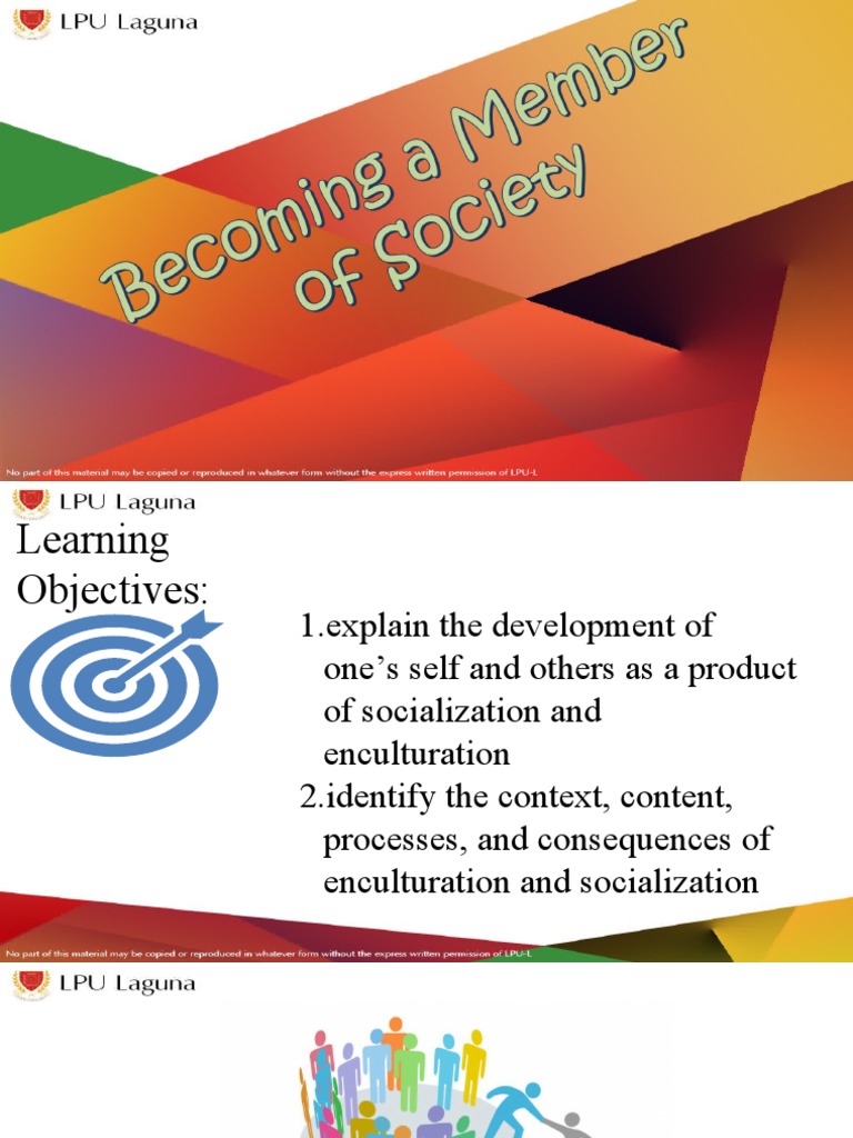 W5-UCSP - Becoming A Member of Society | PDF | Deviance (Sociology ...