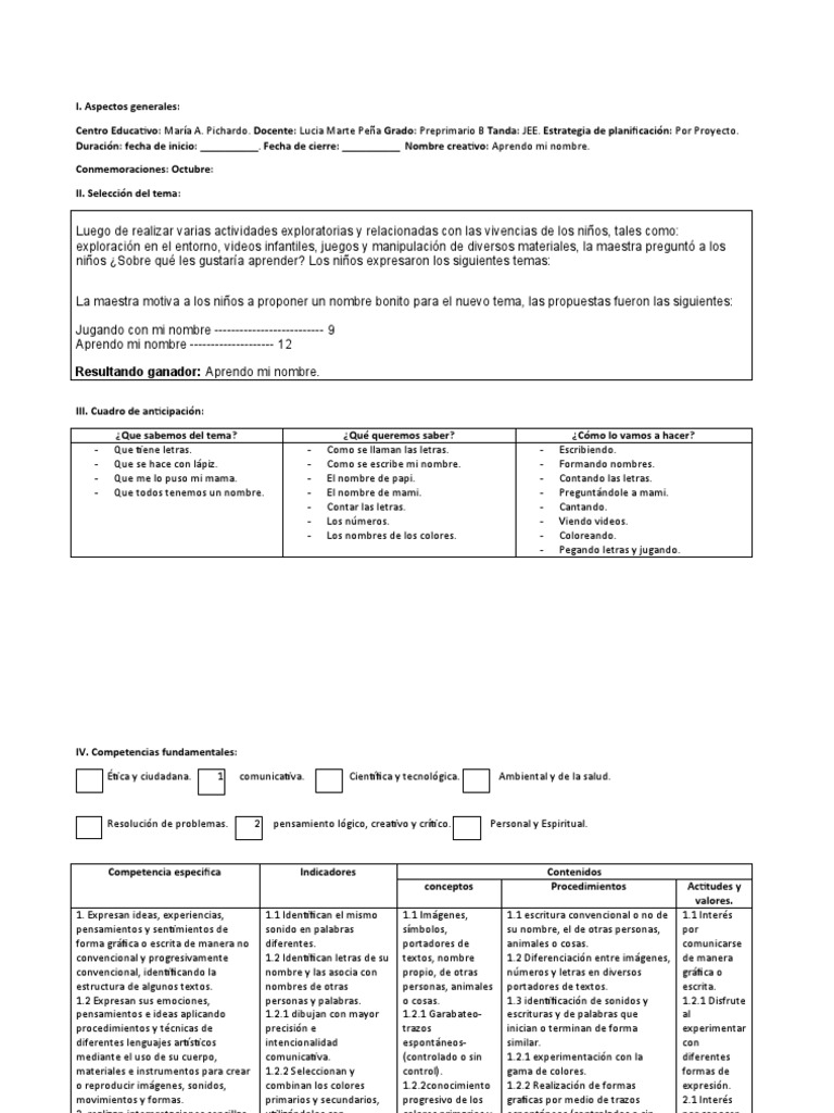 Aprendo Mi Nombre | PDF | Cuentos | Los símbolos