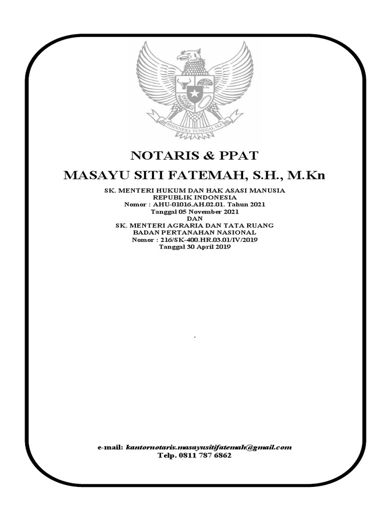 Izin Notaris di Indonesia | PDF | Politik | Ilmu Sosial