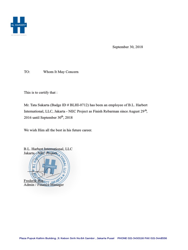 Contoh Faklaring | PDF