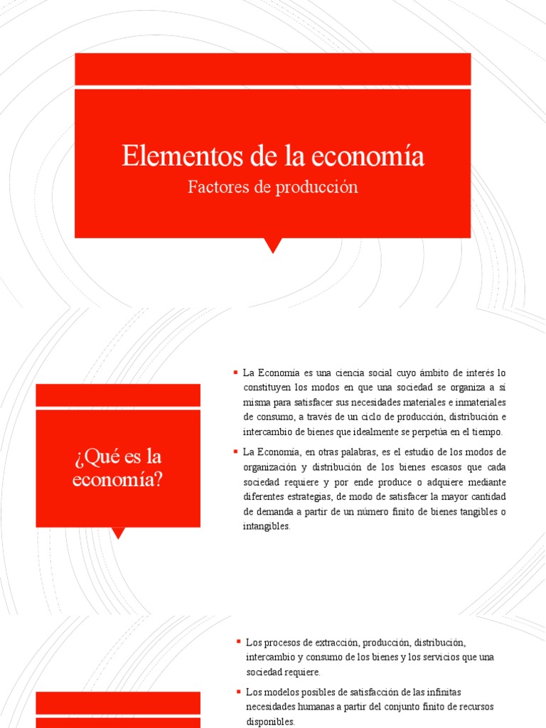 Elementos de La Economía | PDF | Mercado (economía) | Sistema económico