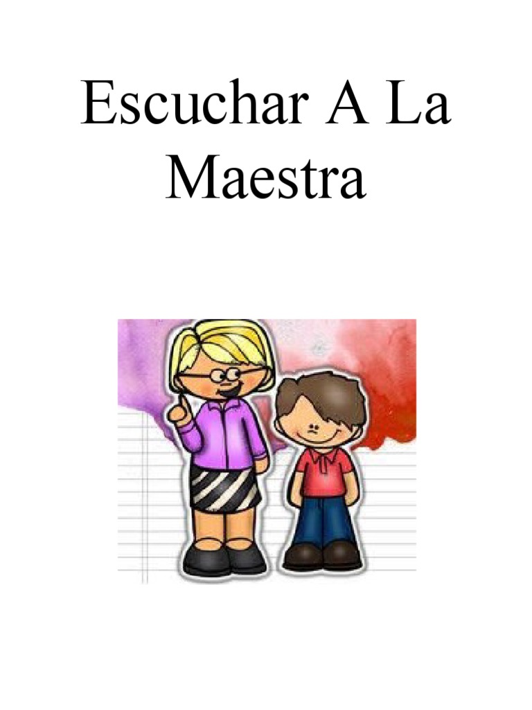 Escuchar A La Maestra | PDF