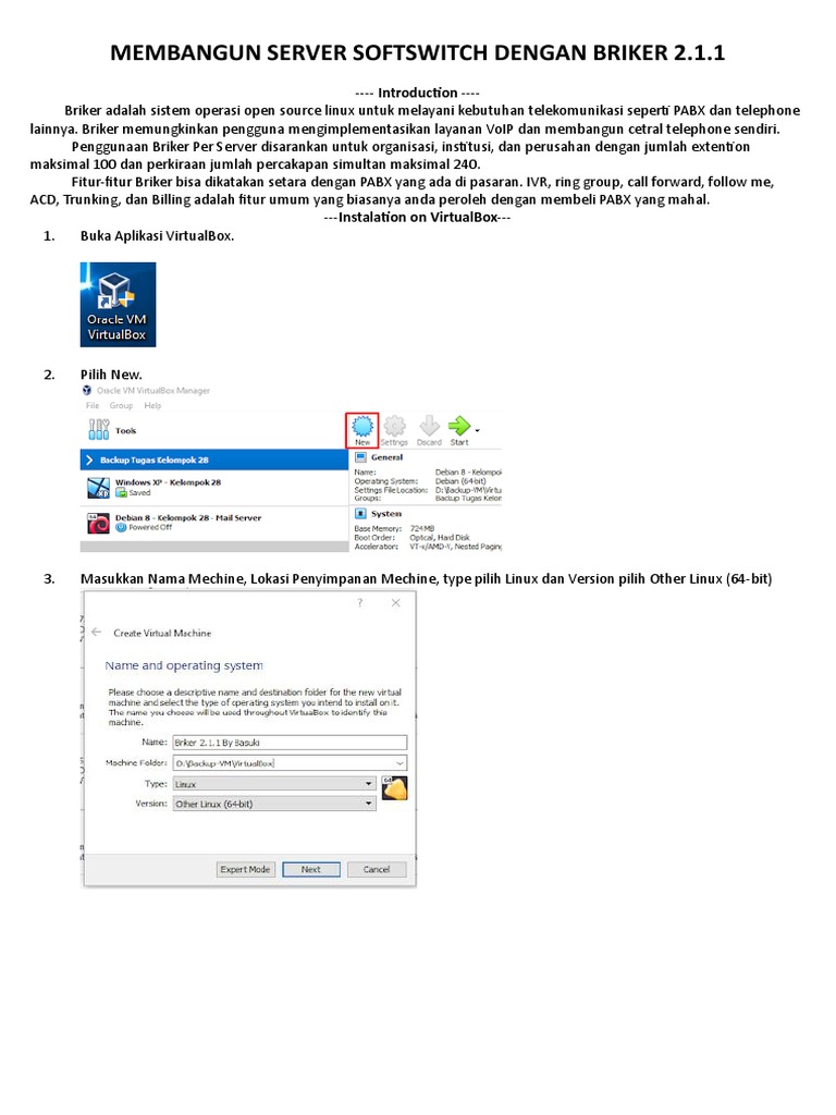 Membangun Server Softswitch Dengan Briker 2 | PDF