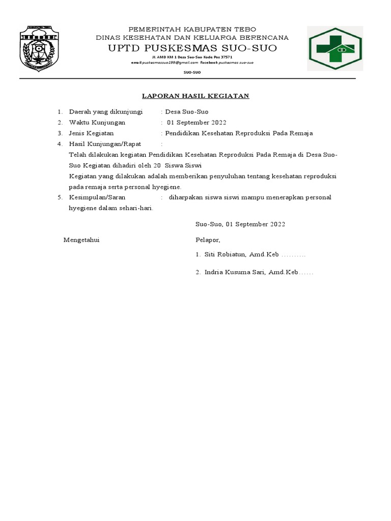 Pembinaan Posyandu Remaja Pdf 