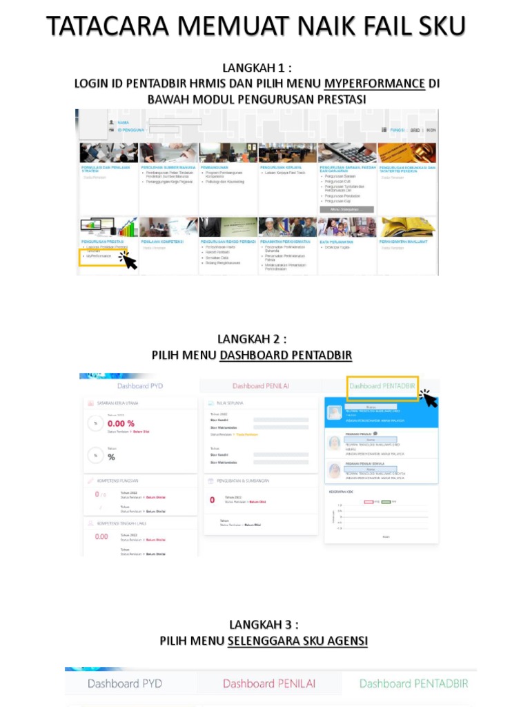 Tatacara Memuat Naik Fail Sku | PDF