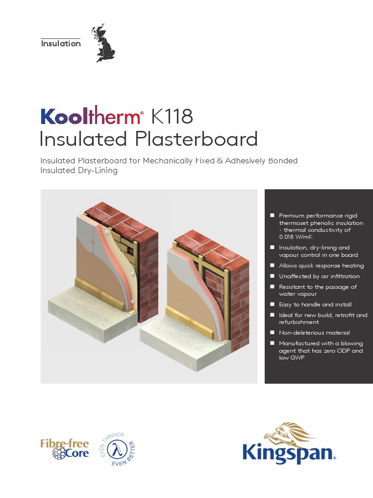 ProductBrochure K118 01 UK | PDF | Drywall | Framing (Construction)