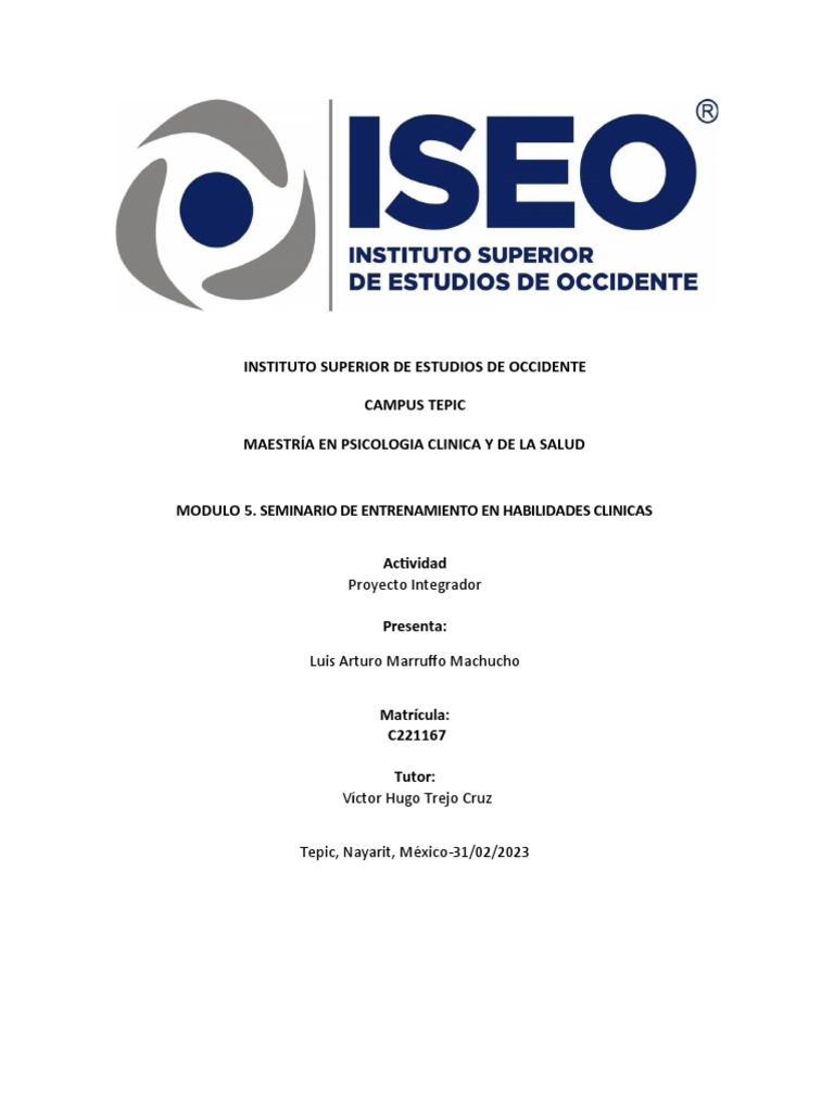 Proyecto Entrevista Iseo 1 | PDF | Empatía | Sicología