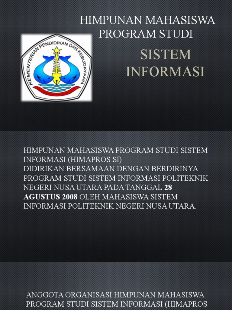 Himpunan Mahasiswa Program Studi | PDF