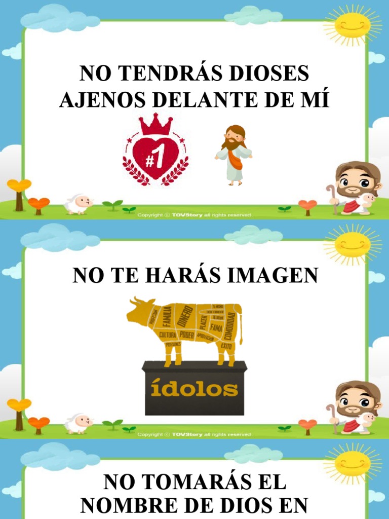 Los 10 Mandamientos | PDF