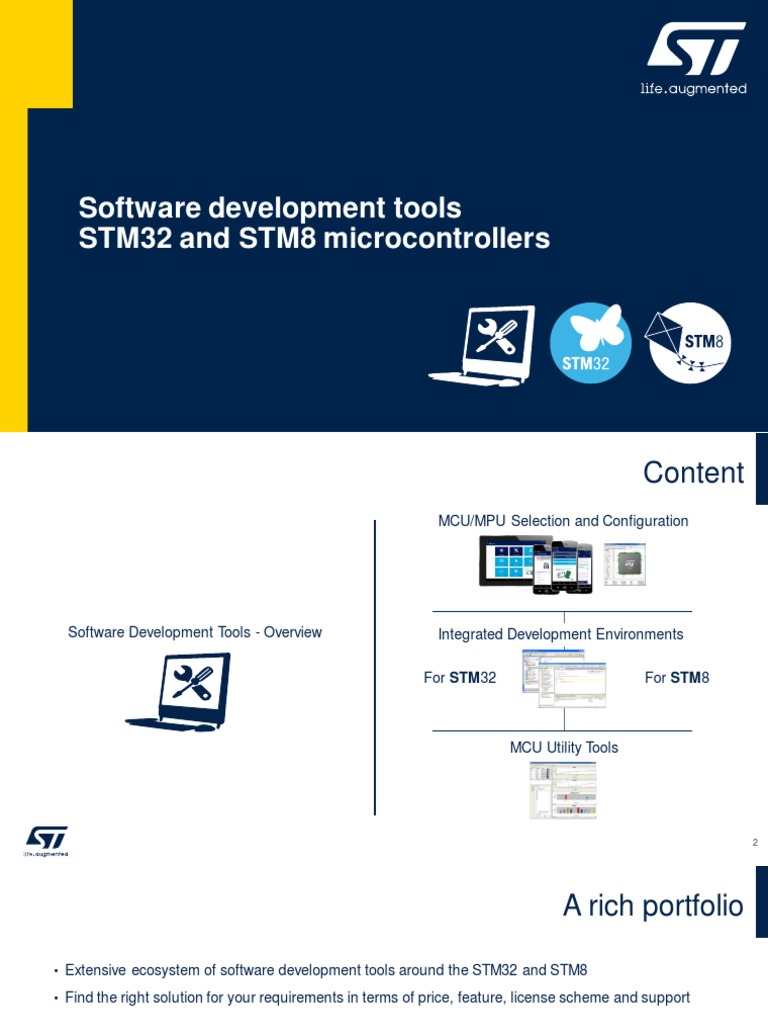 En - stm32-stm8 Software Development Tools | PDF | Integrated ...