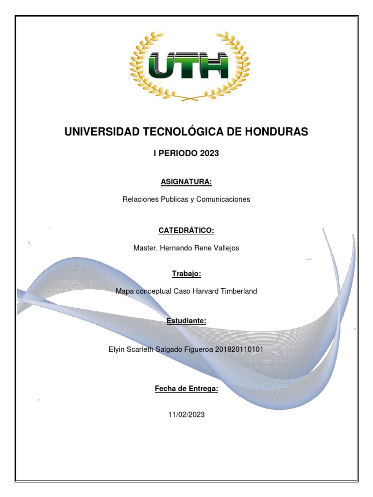 Caso Timberland Elyin Salgado | PDF | Ciencia y matemáticas