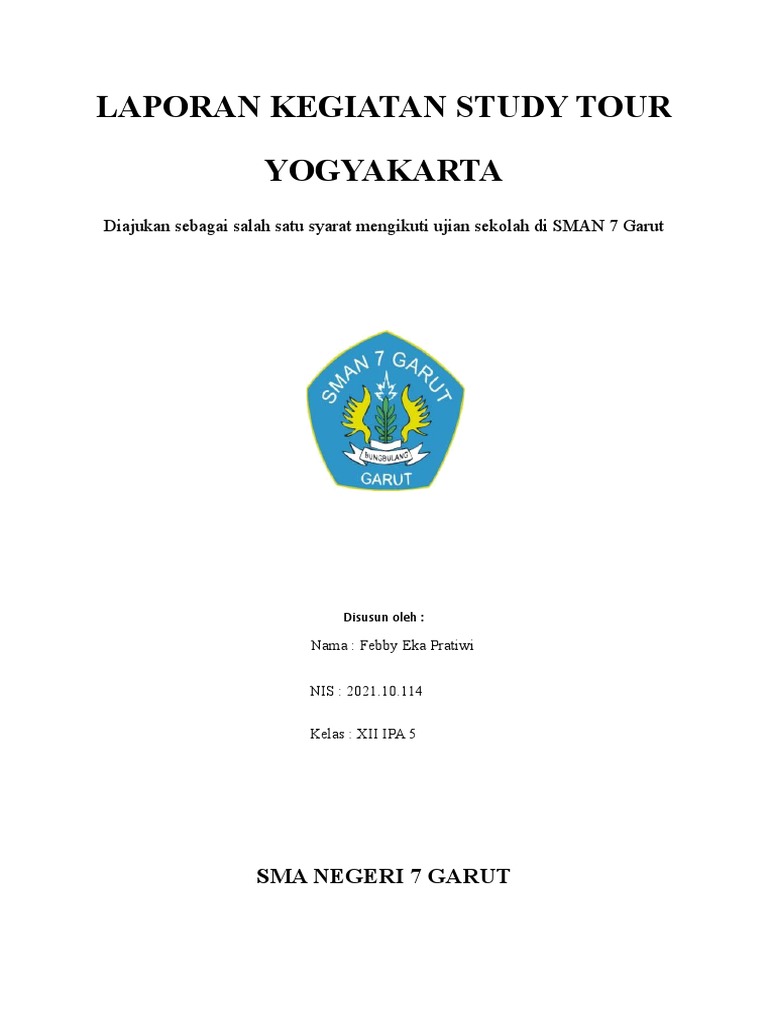 Makalah Studytour Yogyakarta | PDF