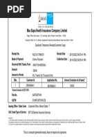 80G Certificate: Donation Receipt | PDF | Receipt | Income Tax