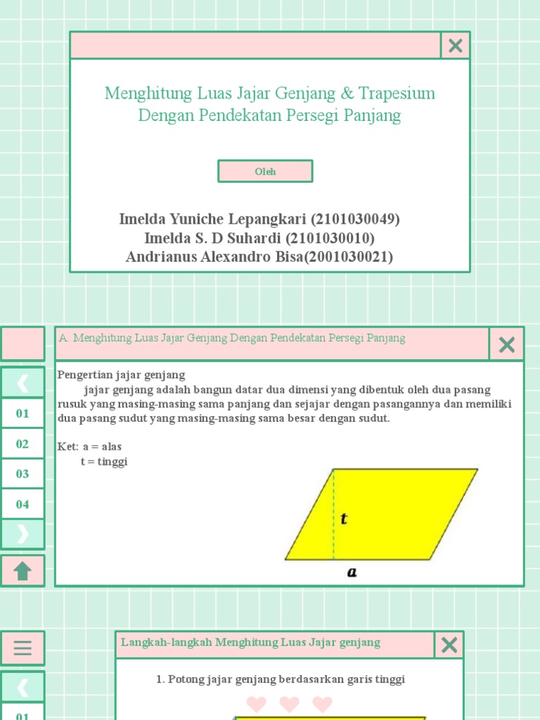 Kel 6 Jajar Genjang Dan Trapesium PMPM-2 | PDF