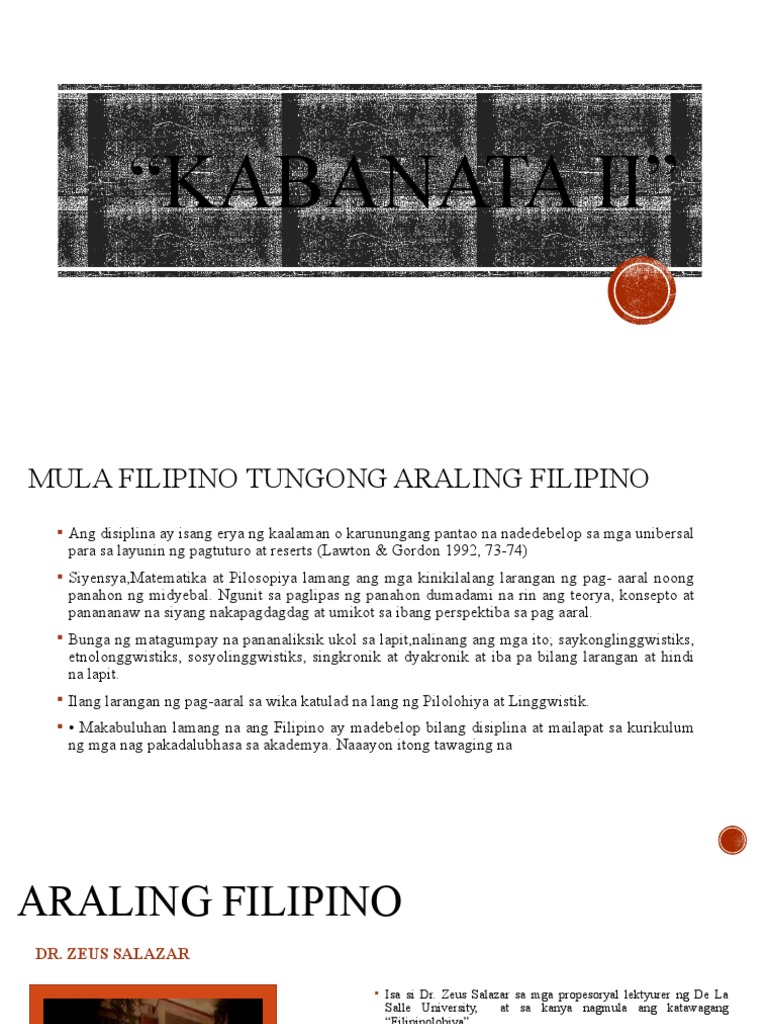 GEC 210 Unang Kabanata | PDF