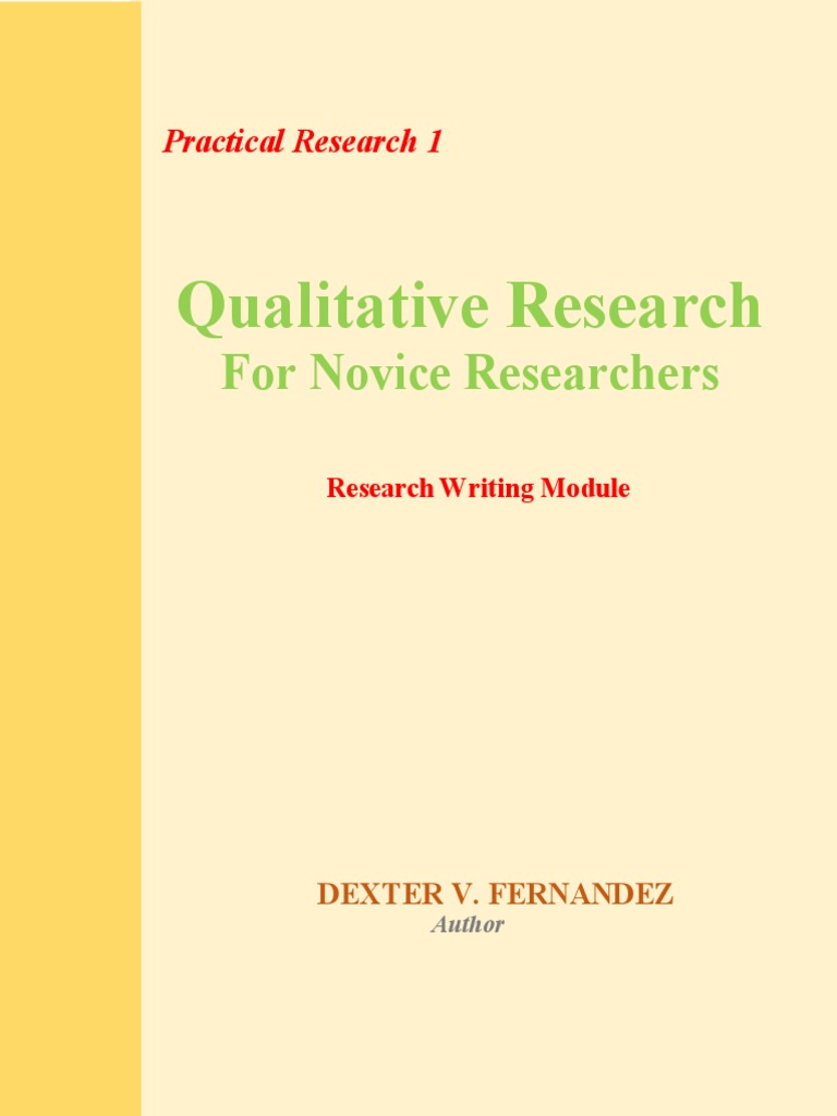 Practical Research 1 Module for Qualitative Research | PDF | Curiosity ...