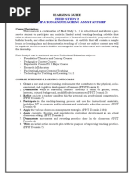 Teaching Intership Learning Task 4 | PDF | Teachers | Mentorship