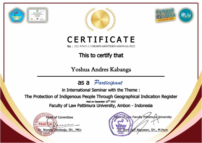 Yoshua Andres Kabanga | PDF