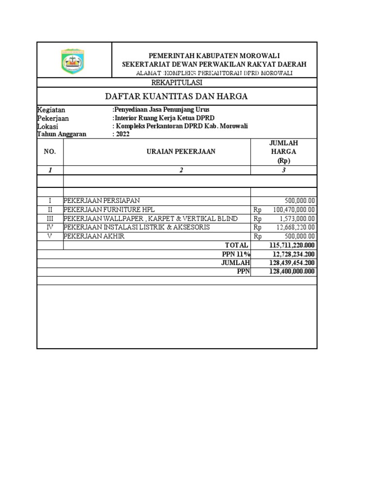 Rab Interior Wakil 1 | PDF