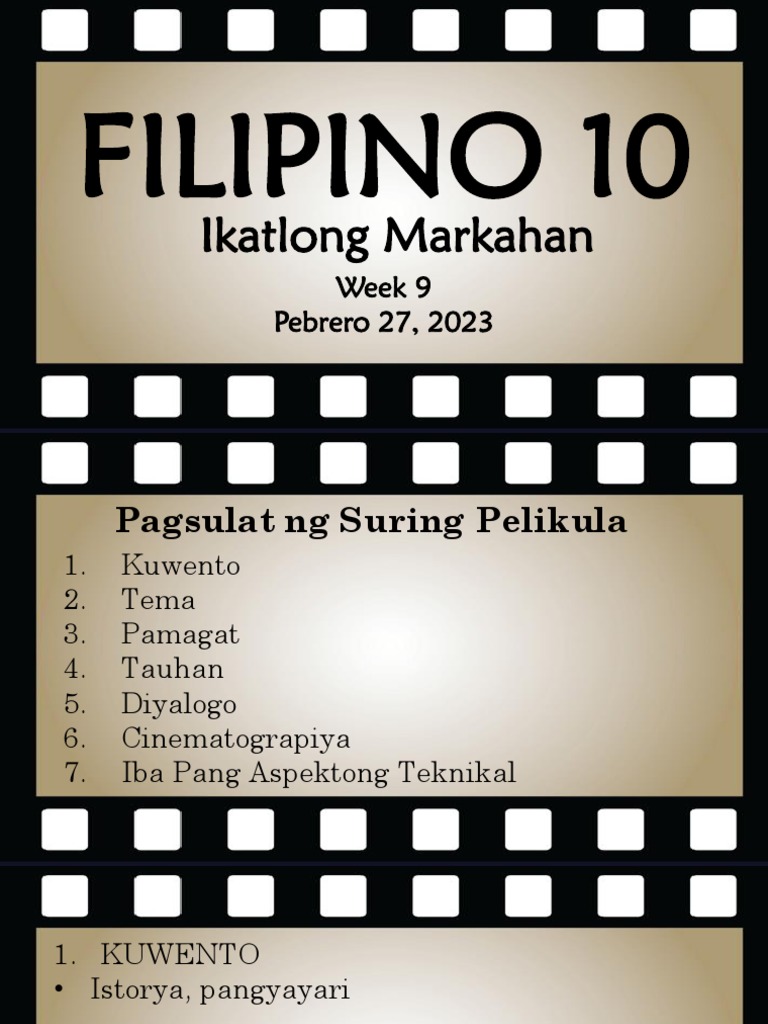 Suring Pelikula | PDF
