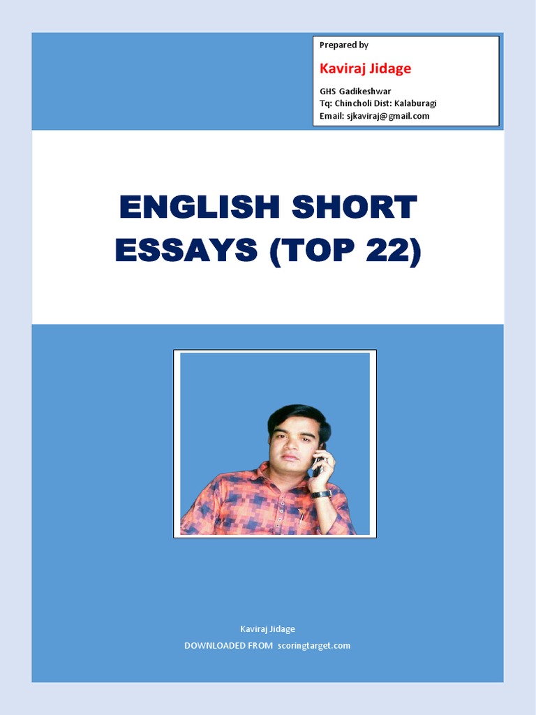 English Short Essay | PDF | Hygiene | Climate Change