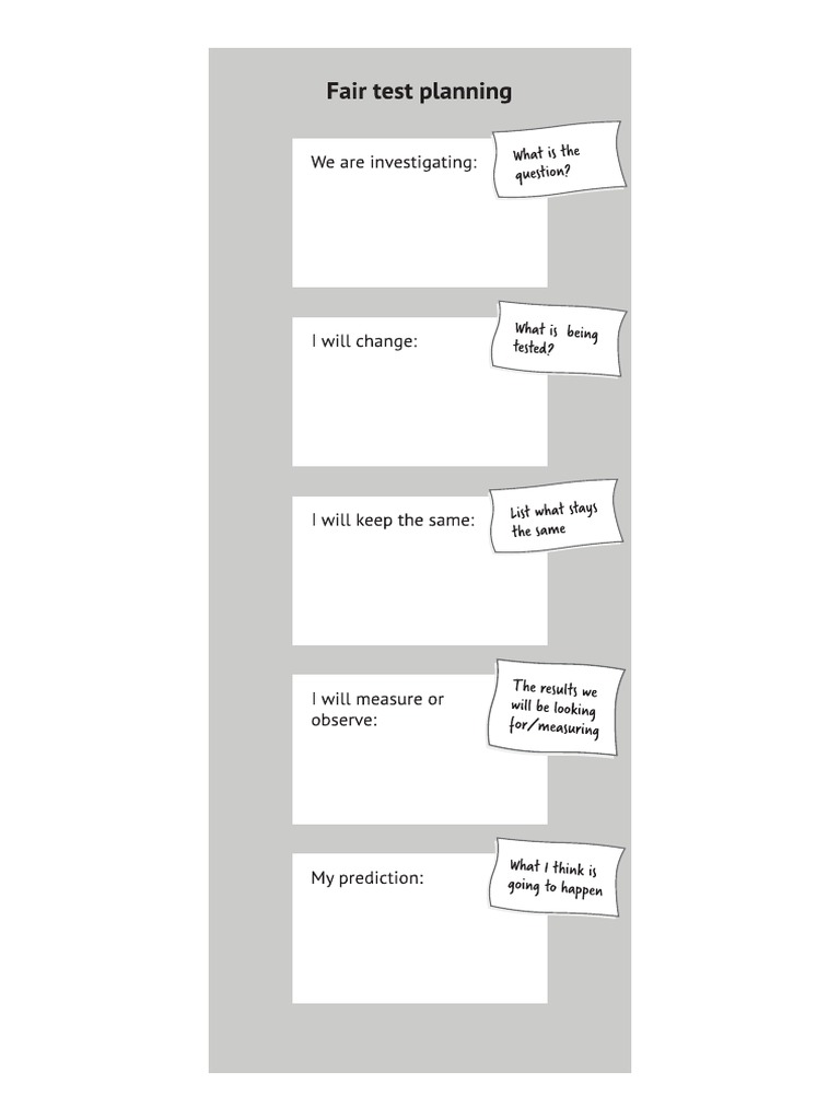 Fair Test Planning Guide | PDF