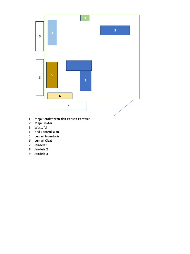 Denah Ruangan TB DOTS | PDF