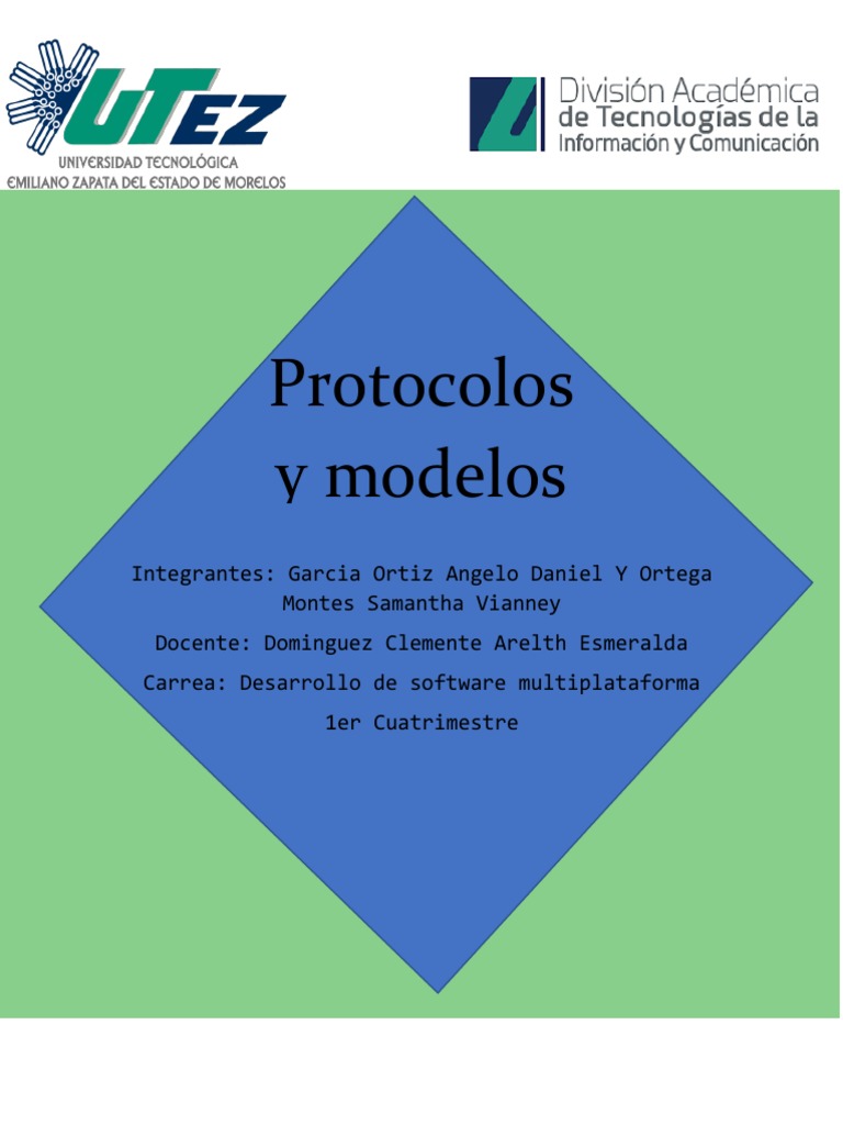 Protocolos y Modelos | PDF | Red de computadoras | Protocolos de internet