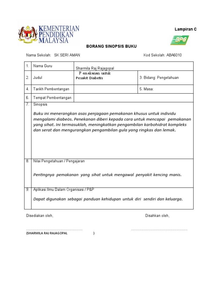 Sinopsis Bacaan Buku | PDF