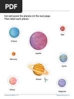 Project-Earth-Moon-Sun System Model-Student Guide | PDF | Moon | Earth