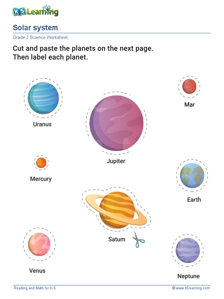 Grade 2 Solar System | PDF