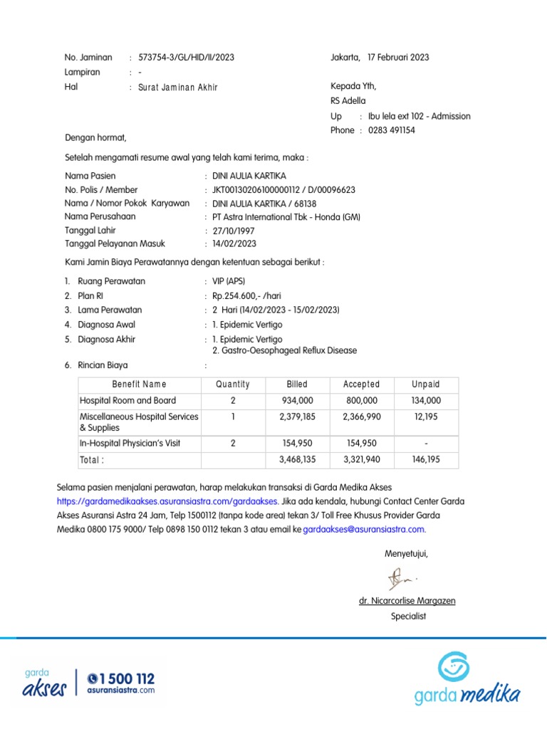 (Dini Aulia Kartika) - (573754-3-Gl-Hid-Ii-2023) | PDF