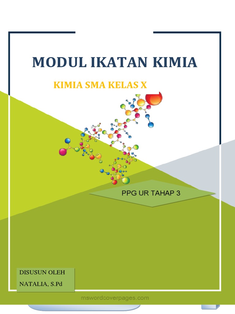 Modul (Bahan Ajar) Ikatan Kimia.1 - Natalia, S.PD | PDF