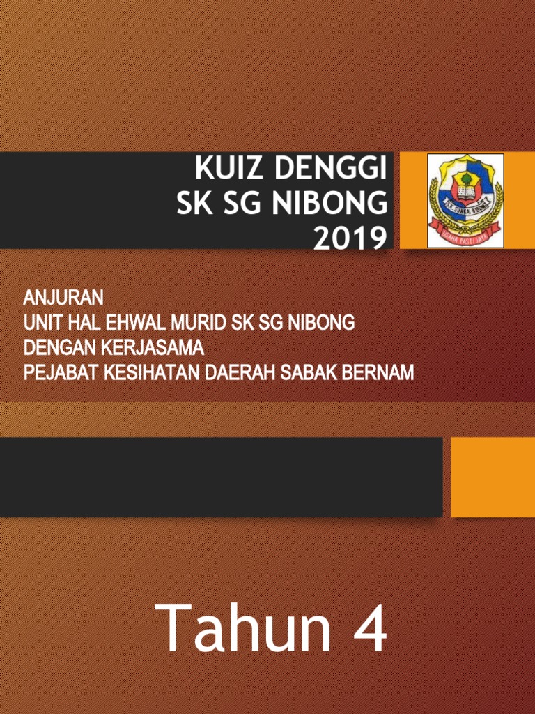 Kuiz Aedes SKSN 2018 | PDF