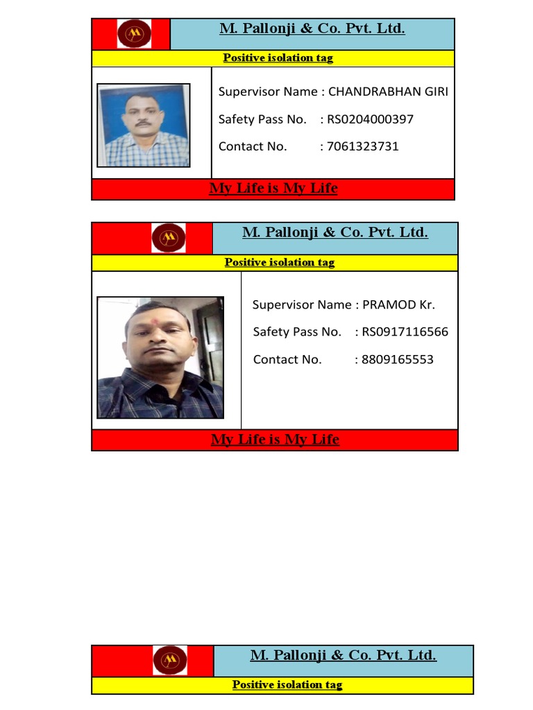 Positive Isolation Tag | PDF Positive Isolation Tag | PDF