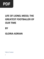 The Story of Messi | PDF | Lionel Messi | Sports