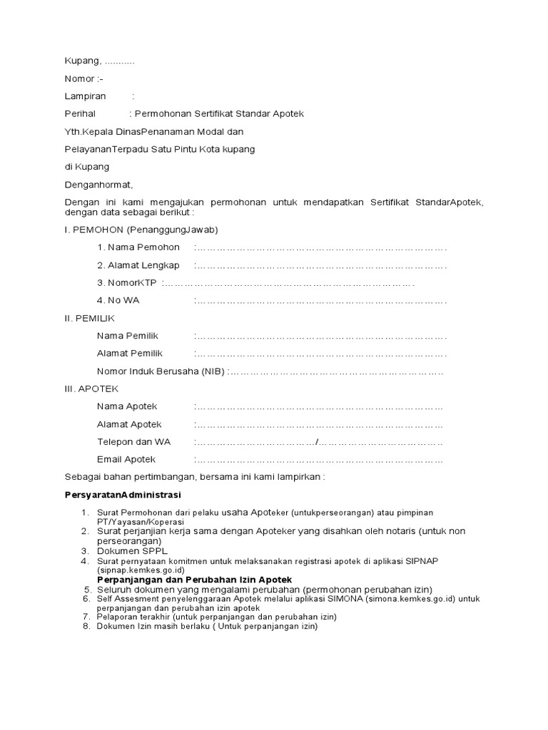 Administrasi Apotek | PDF