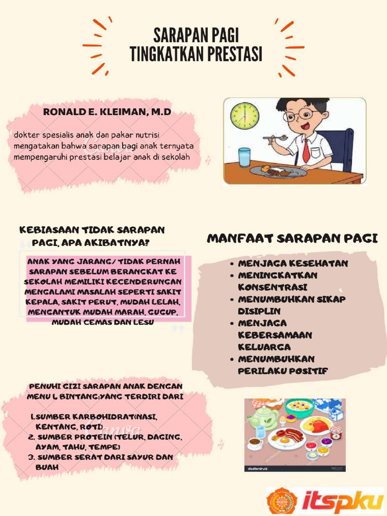 Poster Sarapan Pagi | PDF Poster Sarapan Pagi | PDF