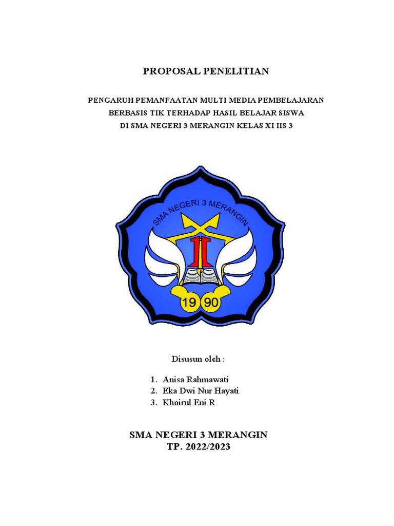 Contoh Proposal Penelitian | PDF | Seni